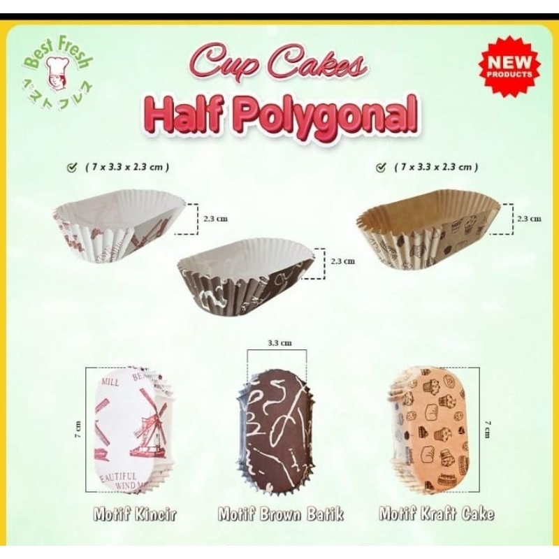 Jual Cup Roti Laminasi OVAL S ( KECIL ) Isi 100 pcs BESTFRESH | Shopee ...