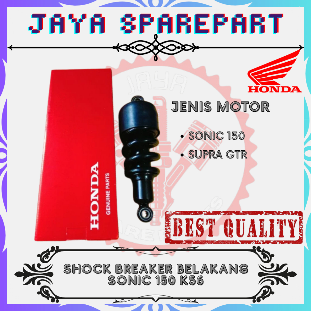 Jual SHOCK SOK BREAKER BELAKANG MONOSHOCK MOTOR HONDA SONIC 150 R SUPRA GTR K56 | Shopee Indonesia
