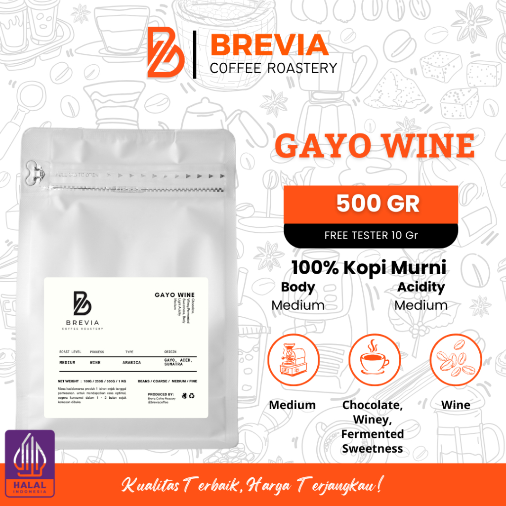 Jual Kopi Arabika Gayo Wine Coffee Beans Arabica Single Origin Espresso ...