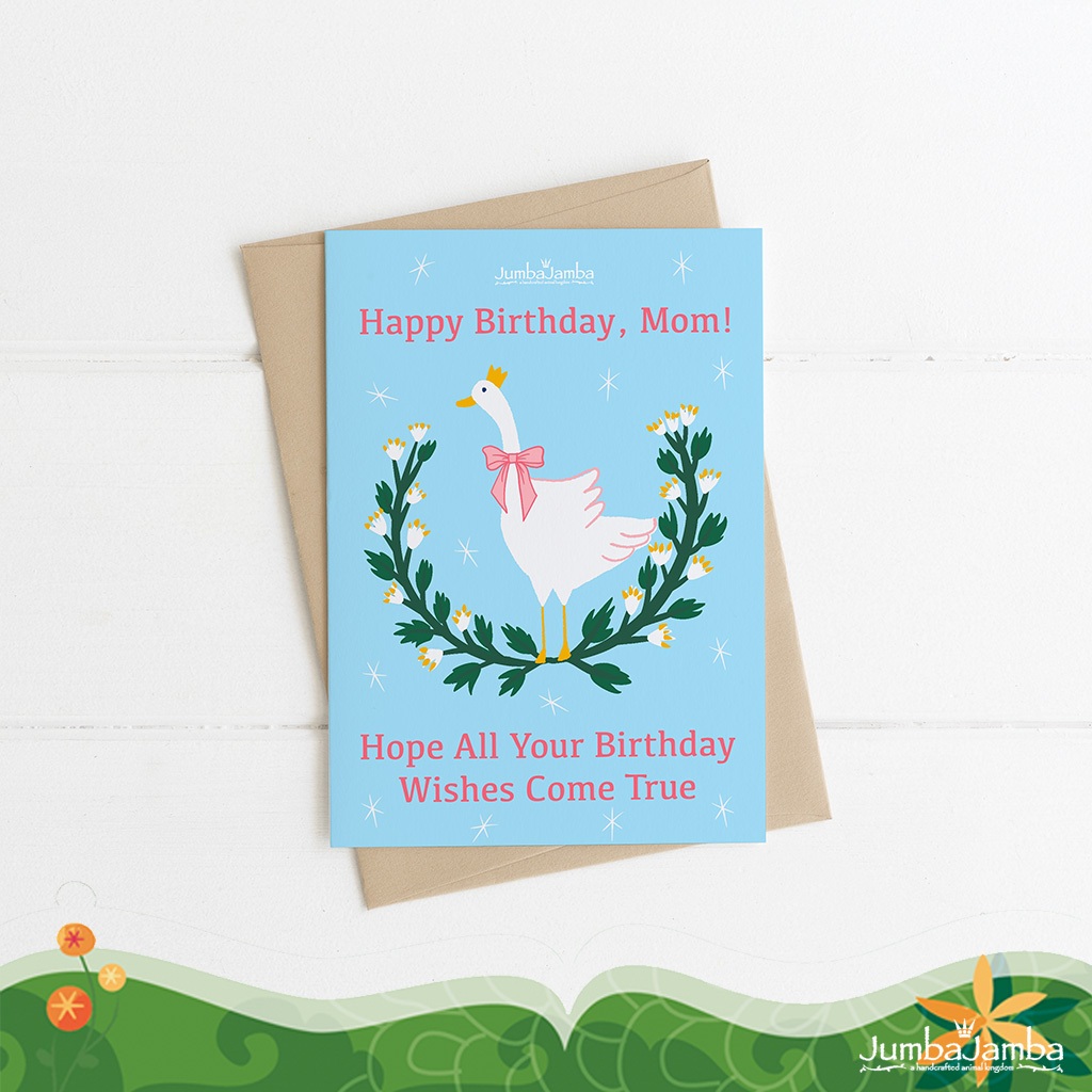 Jual Jumba Jamba Kartu Ucapan Selamat Ulang Tahun A6 - Mother Goose ...