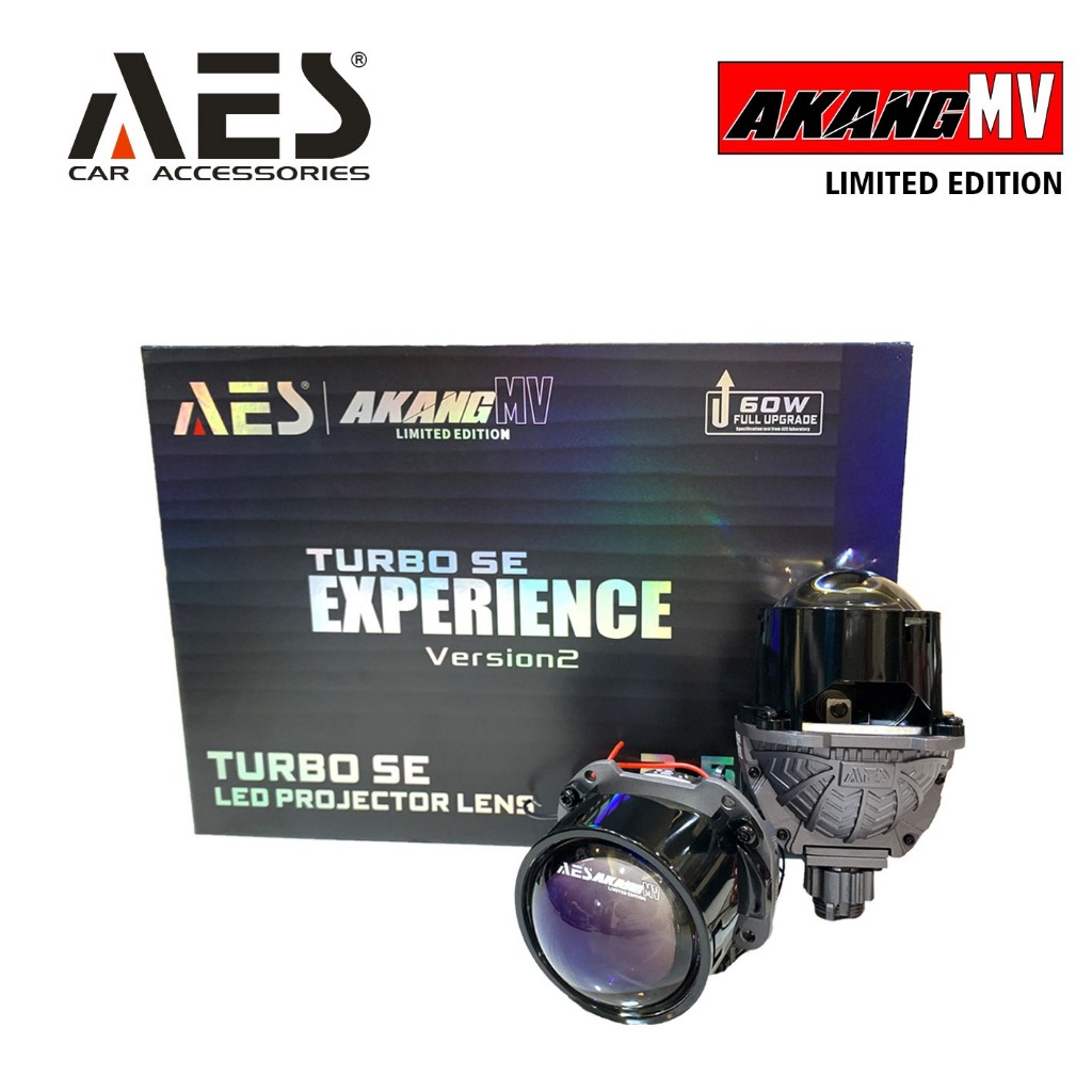 Jual Bi-laser Biled Projector AES Turbo SE Experience V2 2.5 Inch ...