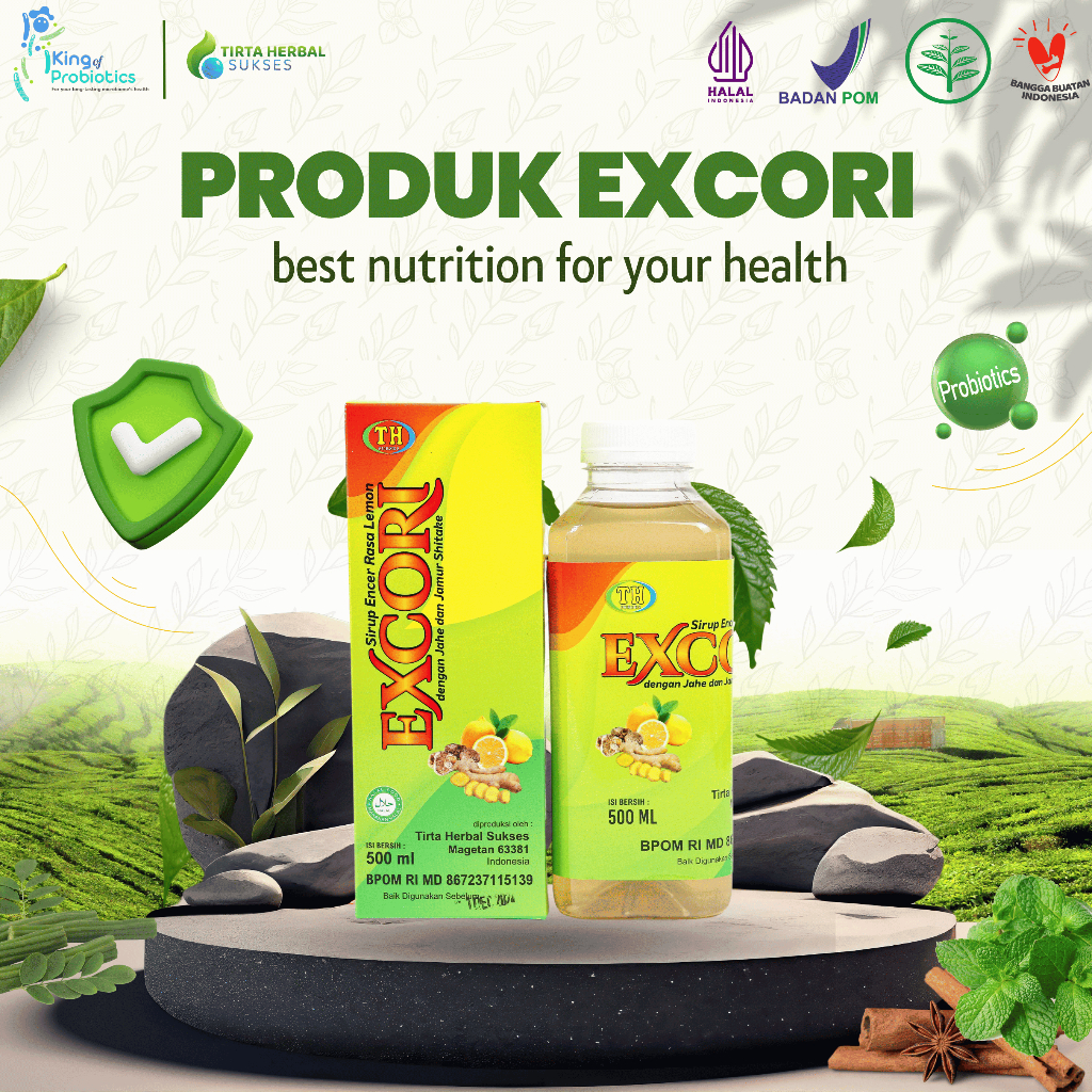 Jual Bioth Bio Excori Probiotik Herbal Kemasan 500ml BPOM Membantu ...