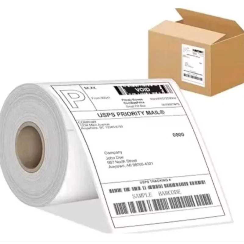 Jual label thermal SPX Label stiker barcode label pengiriman 100x120 isi 250pcs | Shopee Indonesia