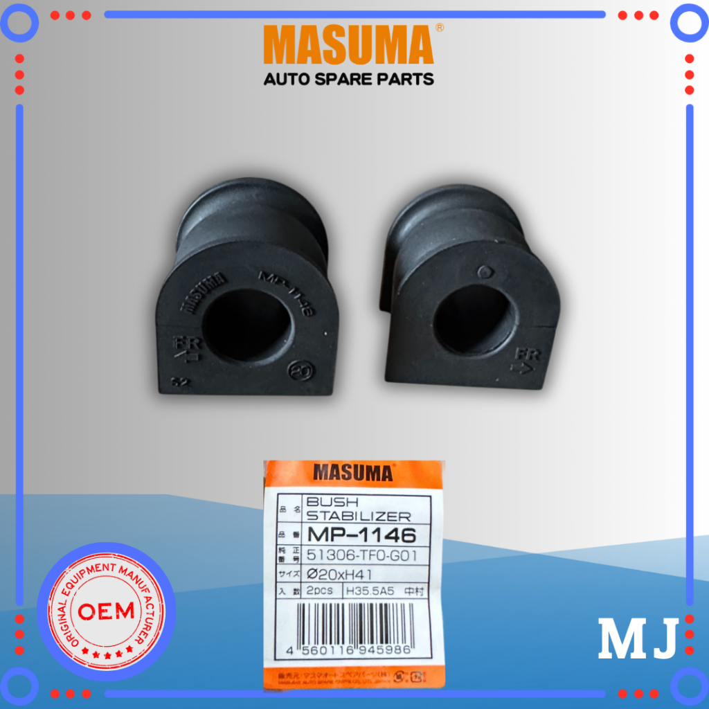 Jual Front Stabilizer Bar Bushing Karet Bushing Stabil Depan Honda CRV ...