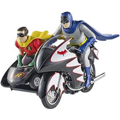 Jual Hot Wheels Elite Batman Classic TV Series BATCYCLE with Figures ...
