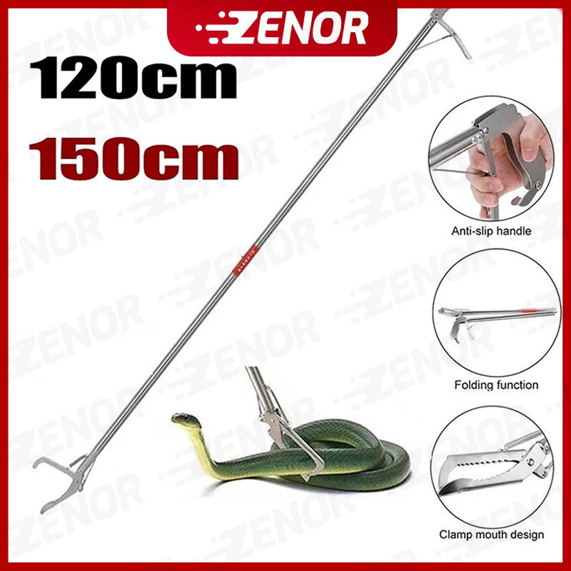 Jual 150cm Alat Penjepit Ular Stainless/Tongkat Penangkap Ular/Tang ...