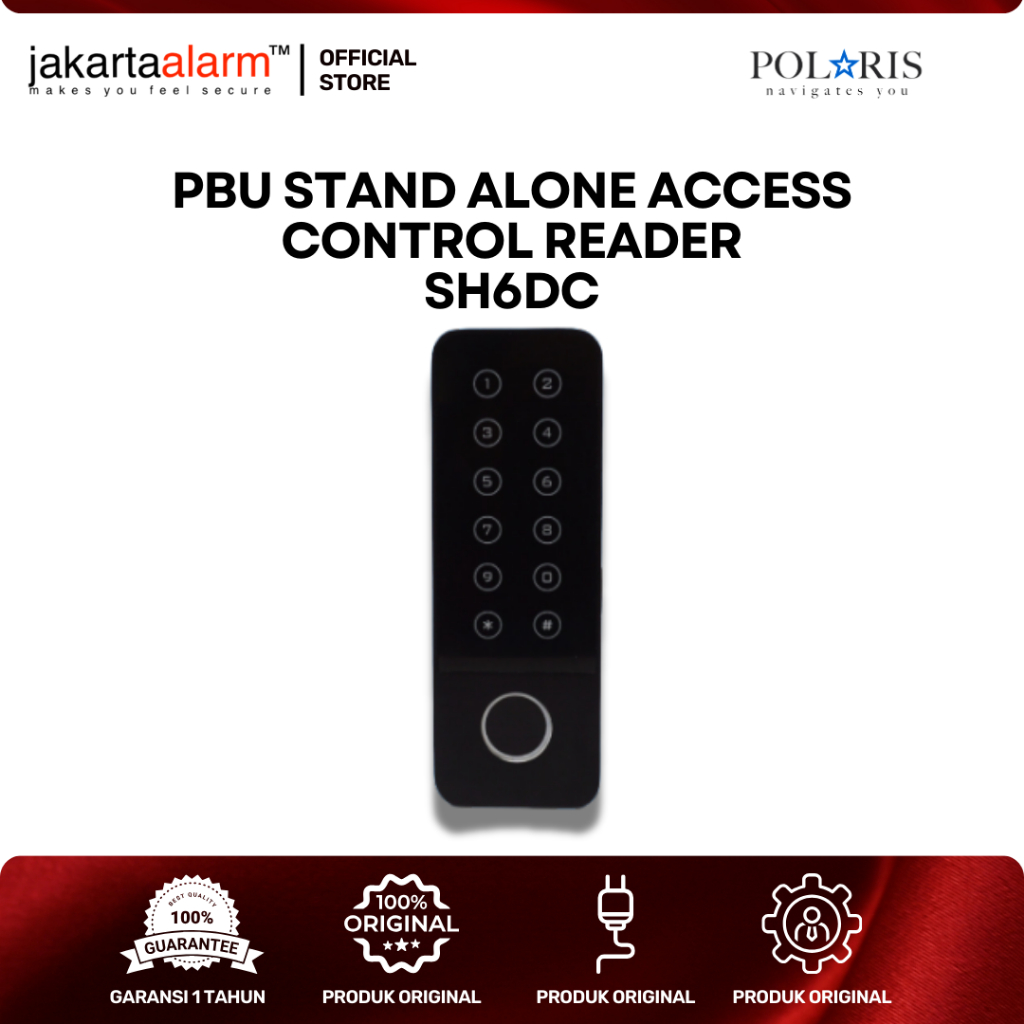 Jual PBU Stand Alone Access Control Reader SH6DC | Shopee Indonesia