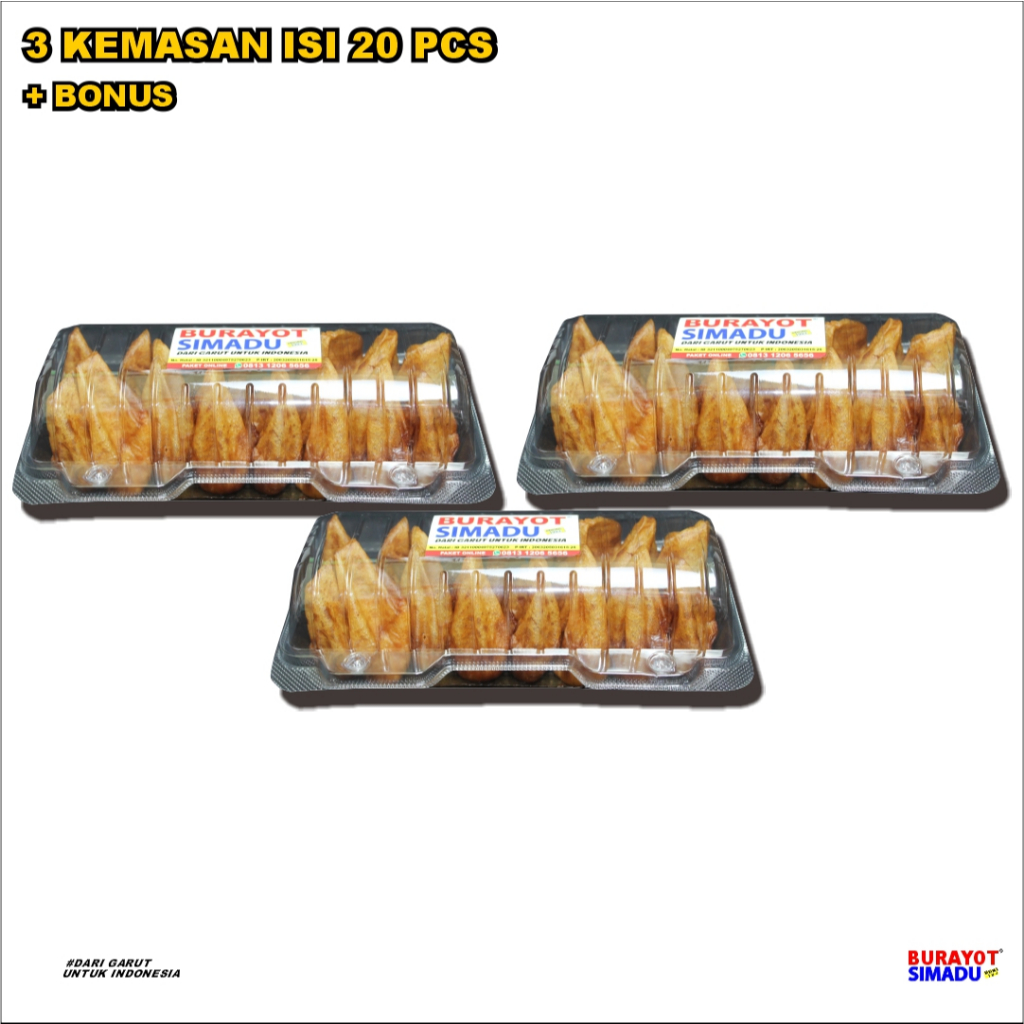 Jual Laris Manis Simadu 3 Kap isi 17 - Laris manis kue kering - Paket ...