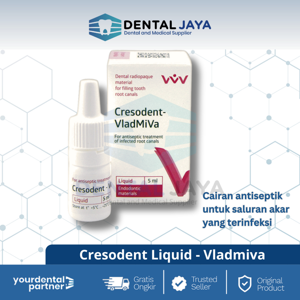 Jual Dental Jaya Cresodent / Cresophene / Perawatan Saluran Akar ...