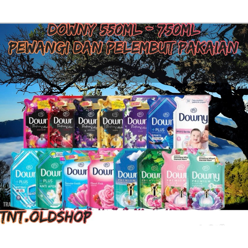Jual DOWNY PEWANGI PROUCH 550ML-700ML (SEDIKIT LECEK) (REALPICT) | Shopee Indonesia