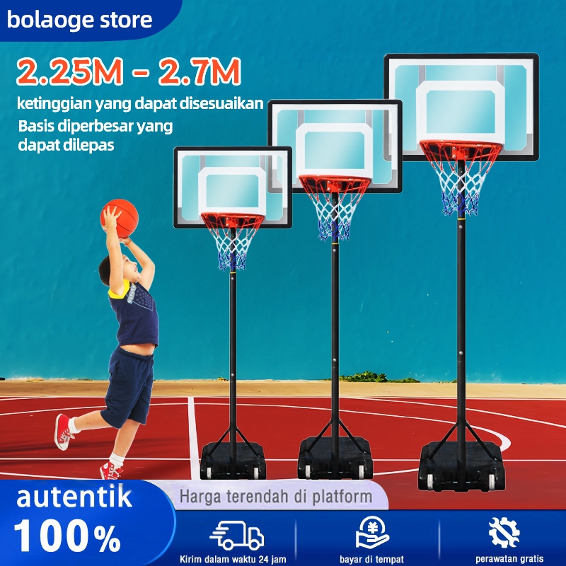 Jual [BOLAGE] Tingkat tinggi 2.25-2.7 meter Rak basket anak -anak/NBA ...