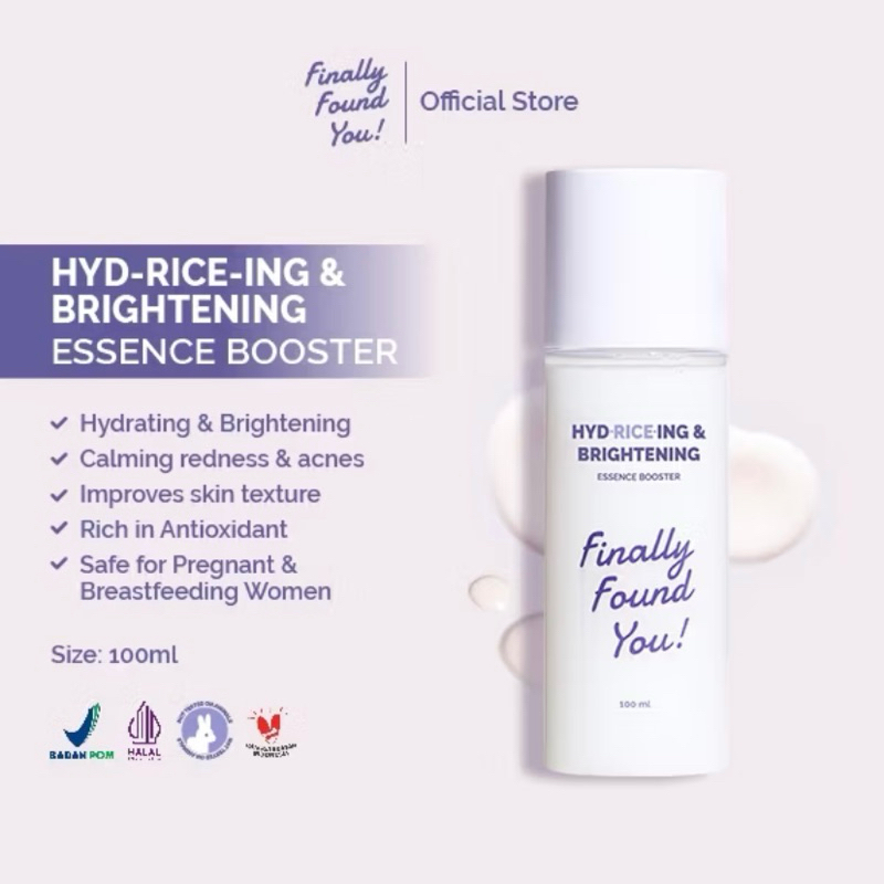 Jual Finally Found You! HYDRICEING & BRIGHTENING Essence Booster ...