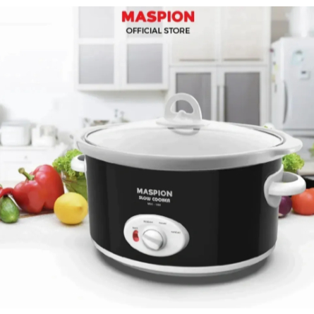 Jual MASPION SLOW COOKER 1850 5 LITER GARANSI RESMI | Shopee Indonesia