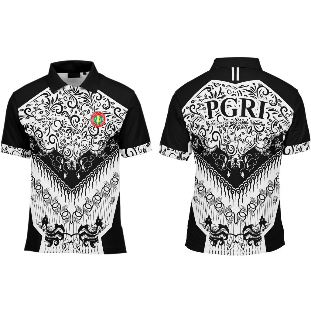 Jual Kaos Baju Jersey/Model 'PGRI' 01/Fullprint Kaos Polo - PERSATUAN GURU REPUBLIK INDONESIA ...