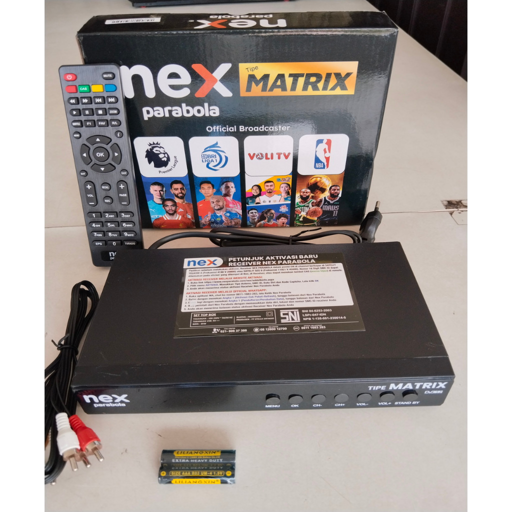 Jual Satellite Receiver HD NexParabola MATRIX ( Penerima Siaran Satelit ...