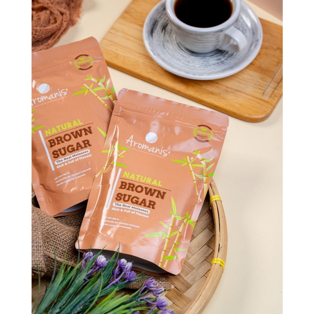 Jual Brown Sugar Aromanis / Gula Molases Aromanis - 250 Gram | Shopee ...