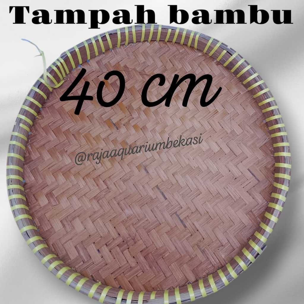 Jual Tampah Bambu Anyaman 40cm Murah Bambu 40cm Murah Bambu 40cm Murah ...