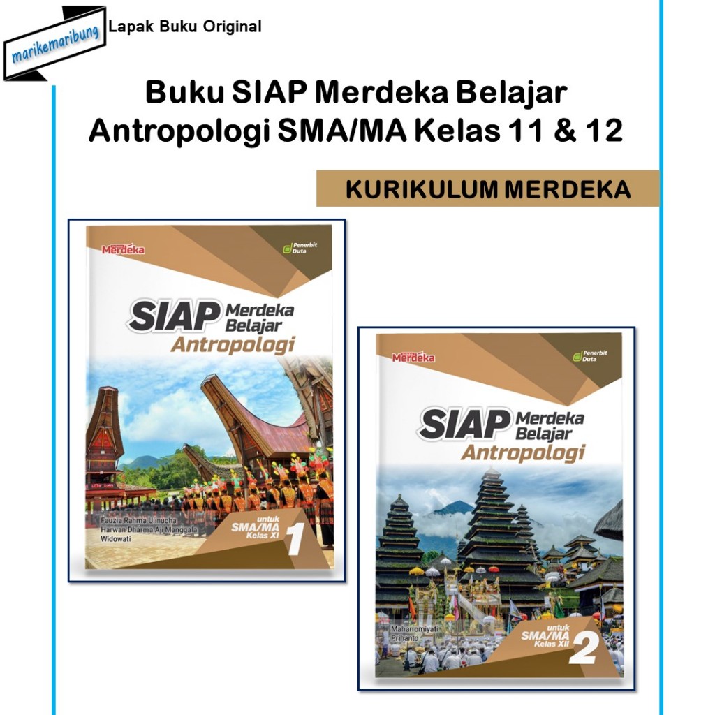 Jual Buku Siap Merdeka Belajar Antropologi SMA/MA Kurikulum Merdeka | Shopee Indonesia