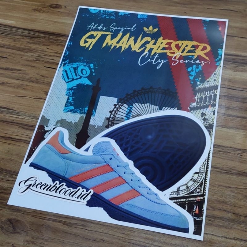 Jual Poster Adidas GT Manchester Full HD Colour A3 | Shopee Indonesia