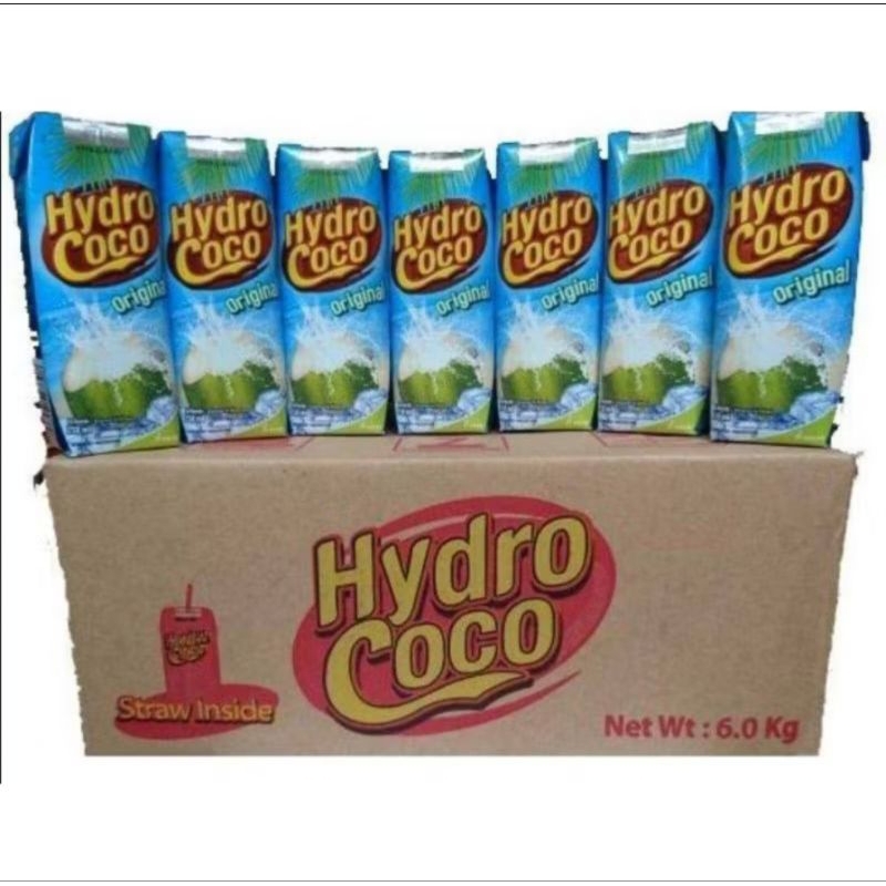 Jual HYDRO COCO 250 ml 1 dus isi 24 (BISA KIRIM LUAR KOTA) | Shopee ...