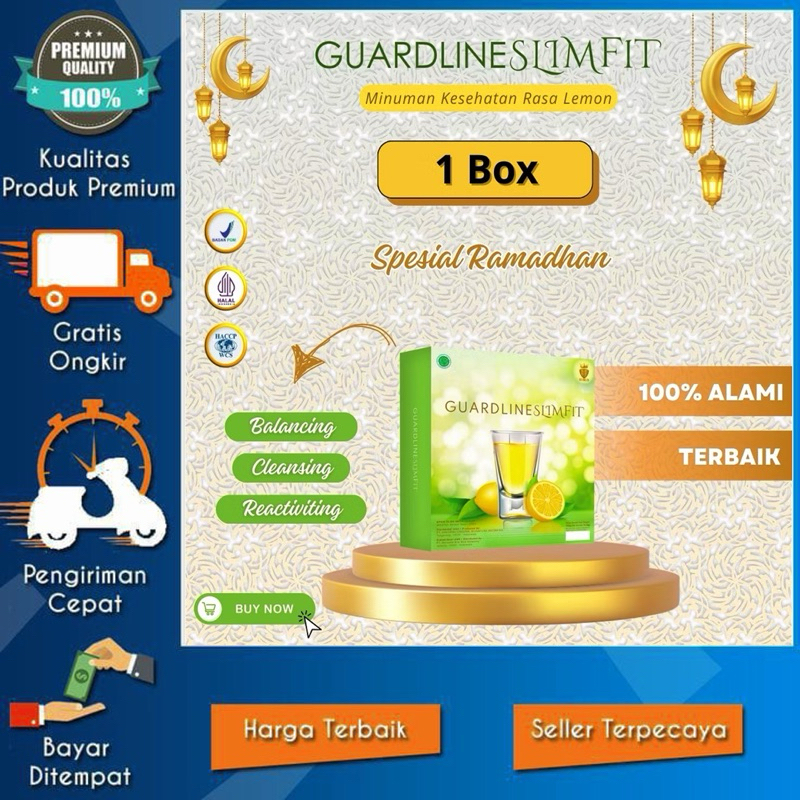 Jual Guardline Slimfit Rasa Lemon - 1 box | Shopee Indonesia