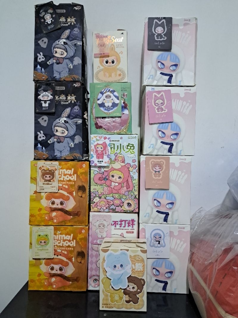 Jual [Ready] Selected blind box Nommi V1 V2 inns yooki v4 maymei labubu ...