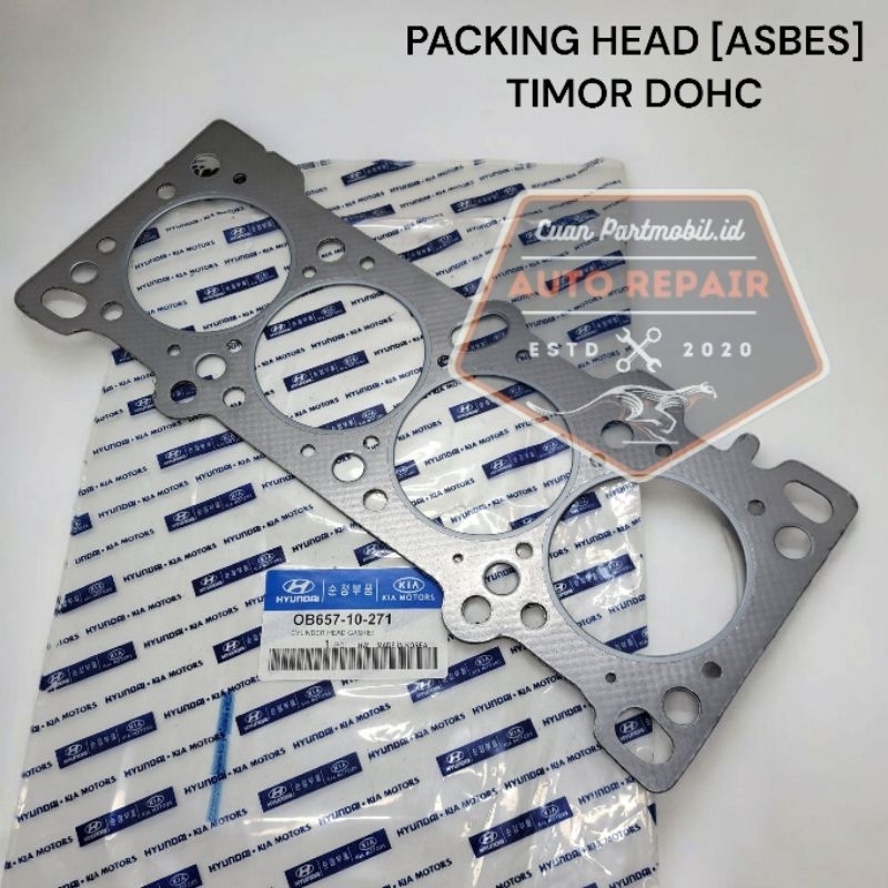 Jual PACKING HEAD GASKET CYLINDER HEAD ASBES GRAFIT KIA TIMOR DOHC | Shopee Indonesia