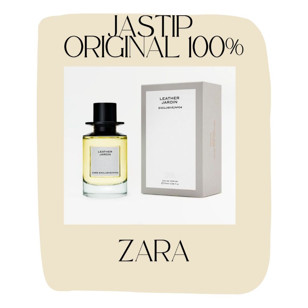 Jual JASTIP ORIGINAL 100% PARFUM ZARA / LEATHER JARDIN - EDP | Shopee Indonesia