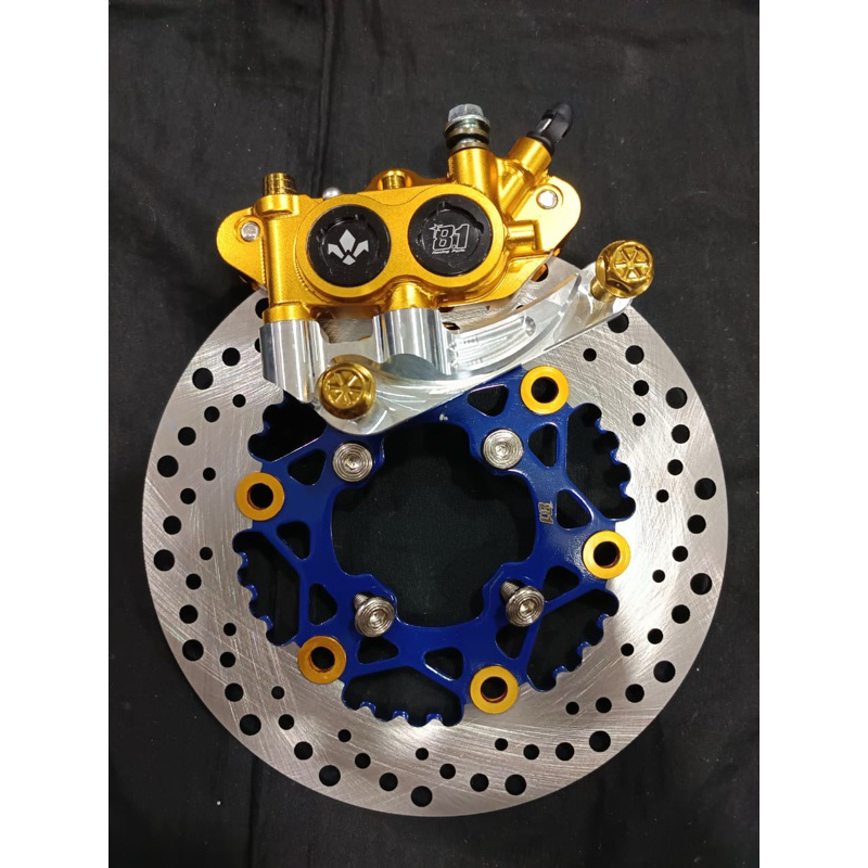 Jual PAKET KALIPER 8.1 MONOBLOK 4 PISTON + BREKET YAMAHA MIO SOUL, MIO SMILE, XEON, FINO 115 ...