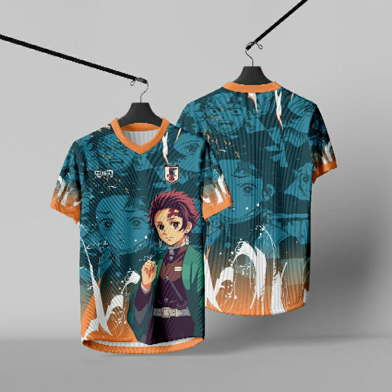 Jual JERSEY JAPAN X DEMON SLAYER TENJIRO FULL PRINTING GRATIS NAMA DAN ...