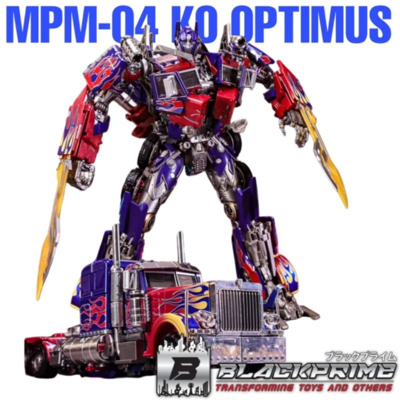 Jual mpm-04 BLACKAPPLE OPTIMUS PRIME ko MPM4 optimus prime action figure | Shopee Indonesia
