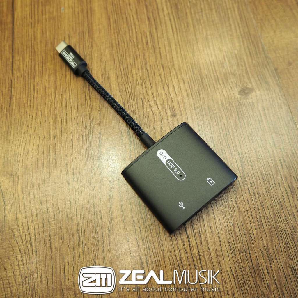 Jual Recording Tech RT366 USB Type-C OTG Adapter Live Streaming Dock ...