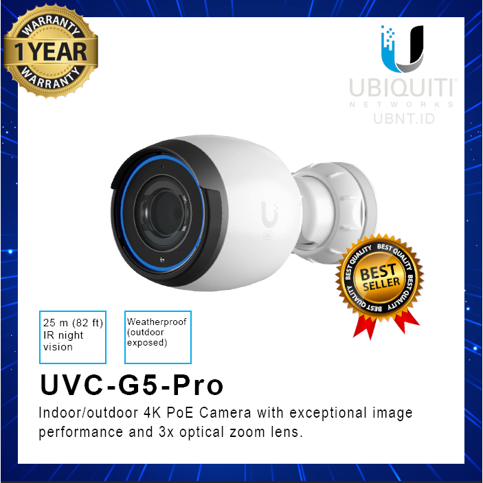 Jual Ubiquiti G5 Professional UVC-G5-Pro Camera CCTV | Shopee Indonesia