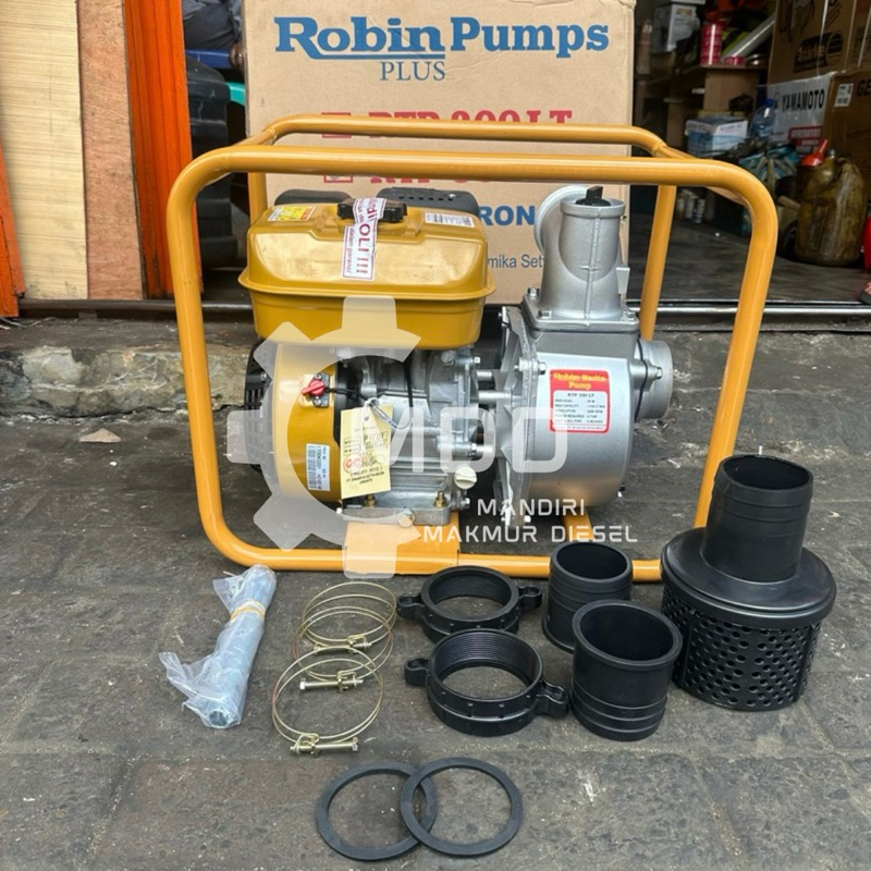 Jual MESIN POMPA AIR BENSIN 3INCI ALKON WP 30 POMPA IRIGASI ROBIN RTP ...