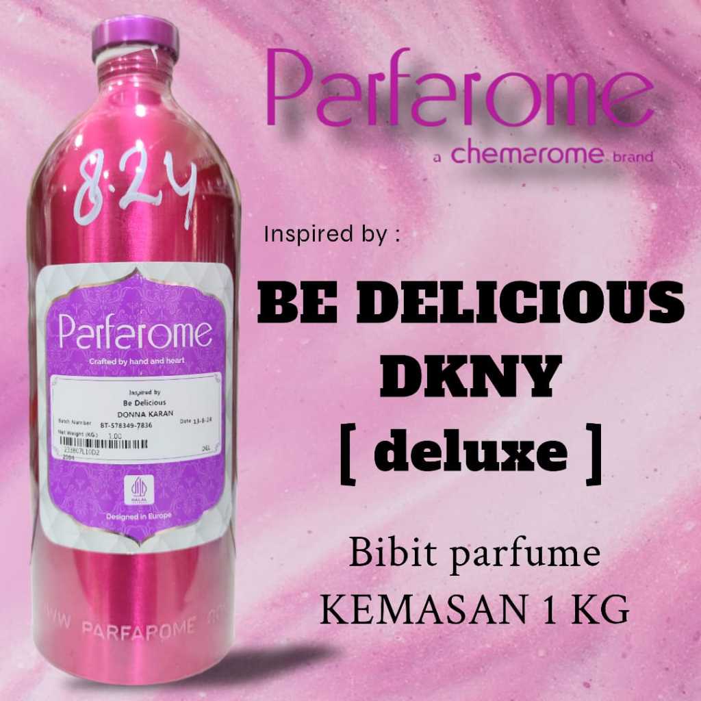 Jual Parfarome Deluxe - BE DELICIOUS | Bibit parfume murni segel pabrik ...