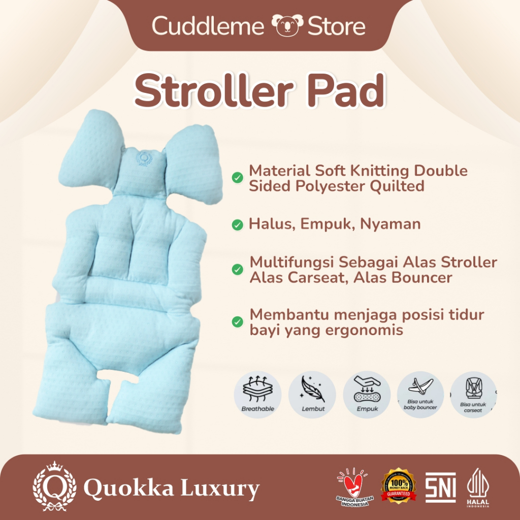 Jual Quokka Luxury By CuddleMe - Alas Stroller Bayi Bantal Duduk ...
