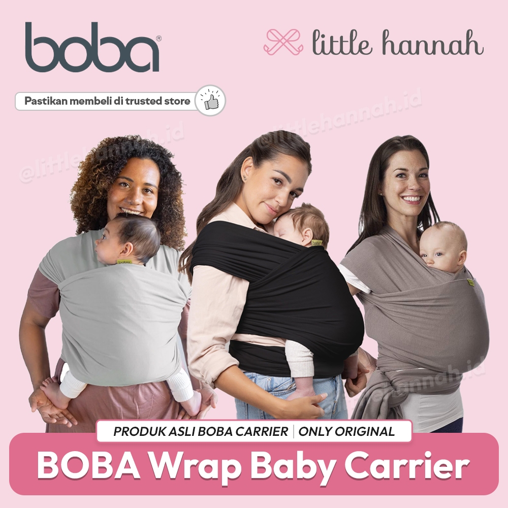 Jual BOBA Wrap Baby Carrier / Gendongan Kain / Baby Wrap | Shopee Indonesia
