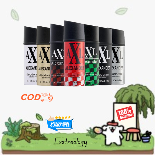 Jual AXL Alexander Deodorant Full Collection 150ml - Paket Lengkap ...