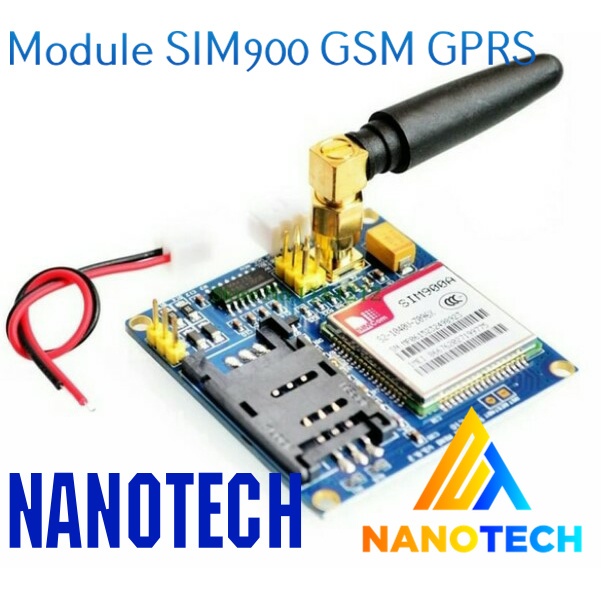 Jual SIM900A Module SIM900 GSM GPRS SHIELD Serial SIM 900A For Arduino | Shopee Indonesia