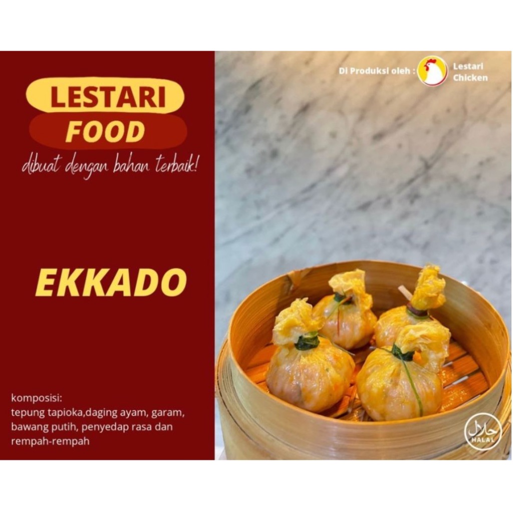 Jual DIMSUM EKADO | LESTARI FOOD | FROZEN FOOD | DIMSUM PREMIUM ...