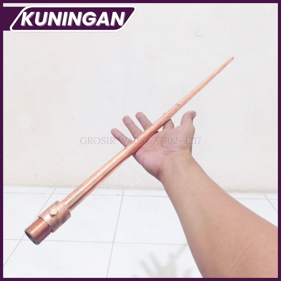 Jual Anti Petir Rumah Penangkal Petir Splitzen 3/4 60cm Bahan Kuningan ...
