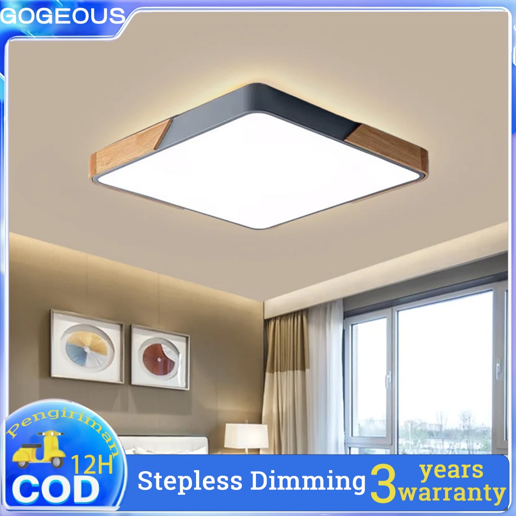 Jual 【COD】Lampu Plafon Minimalis Modern LED Persegi Plafon Pvc 36/45 ...