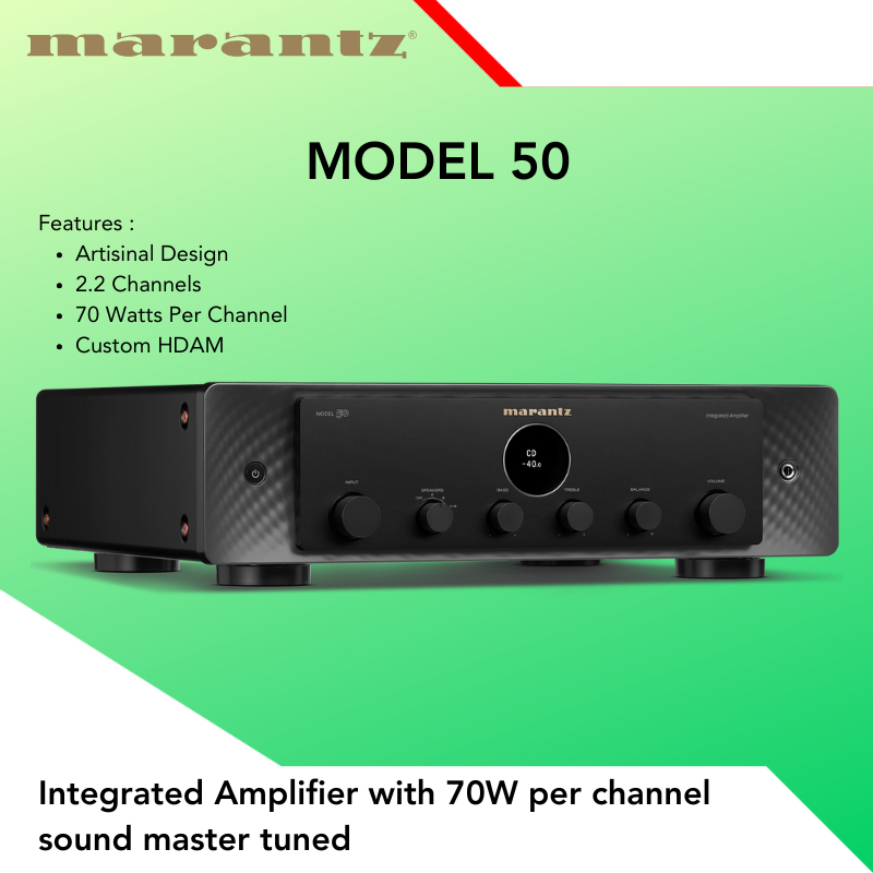Jual Amplifier Marantz Model 50 Model50 Integrated Amplifier with 70W per channel sound master ...