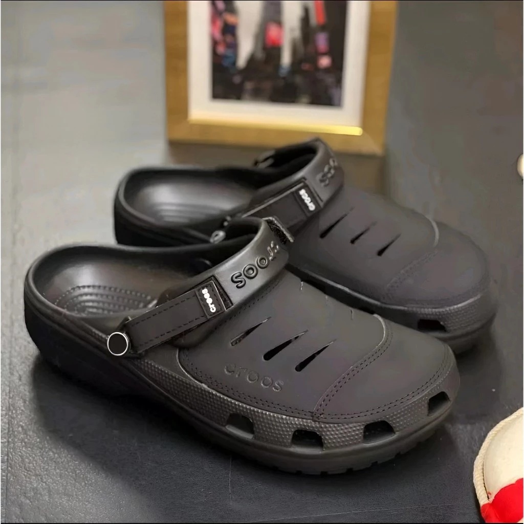Jual Crocs Sandal slip on pria Sepatu Sendal Pria Wanita Sepatu Kasual ...