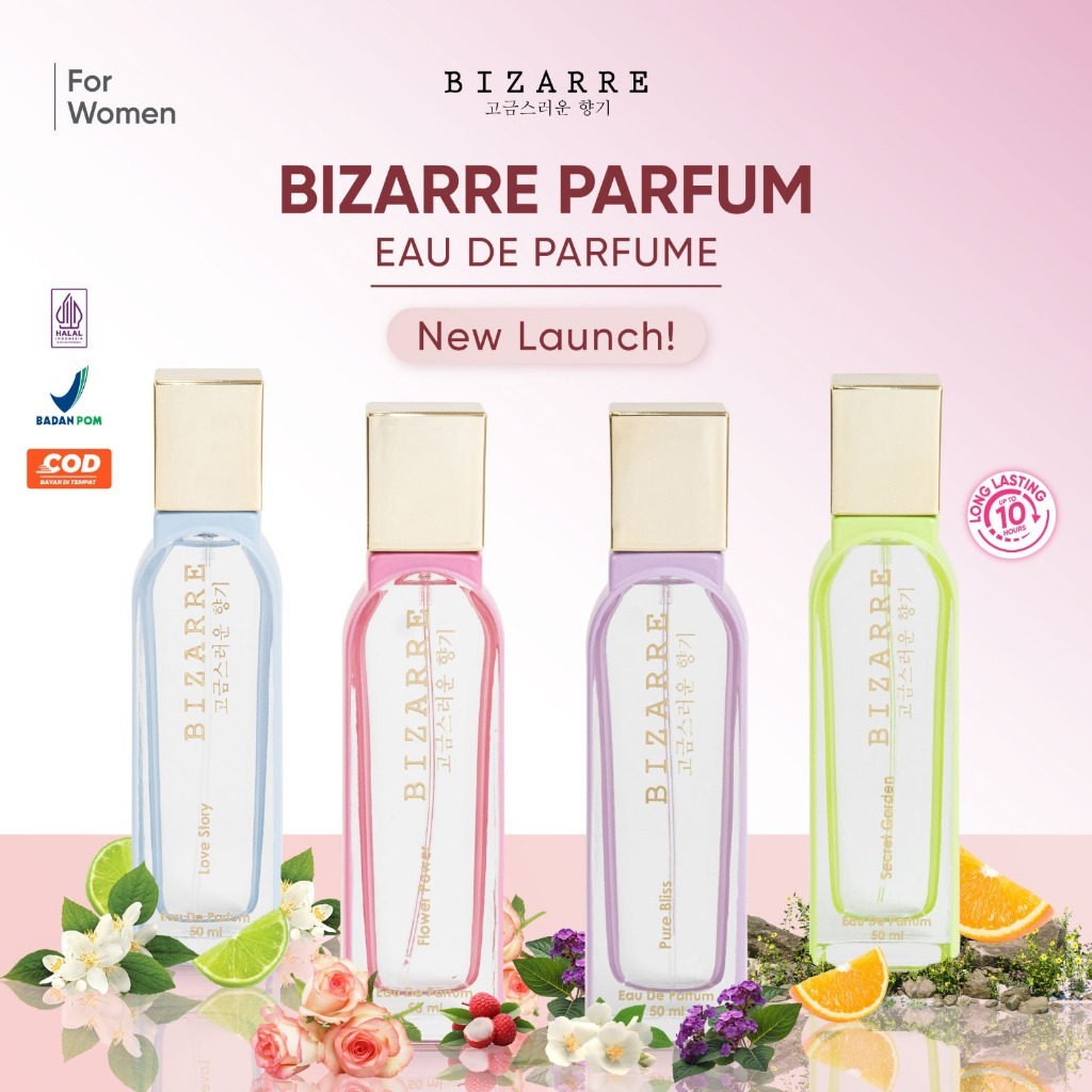 Jual BIZARRE Parfum EDP Eau De Perfume Series 50ml / Parfum Edp Bizarre ...