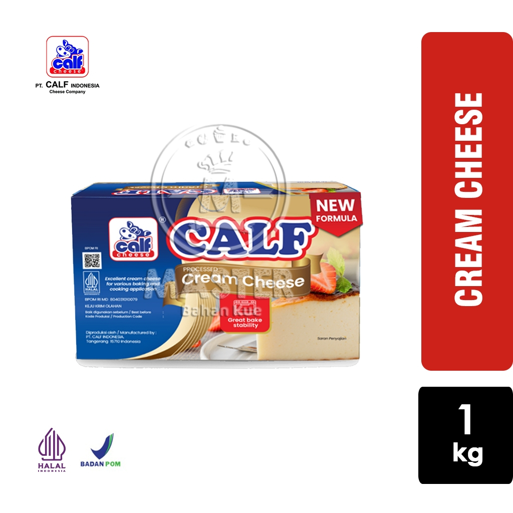 Jual Cream Cheese Calf / Processed Cream Cheese / Keju Krim Olahan ...