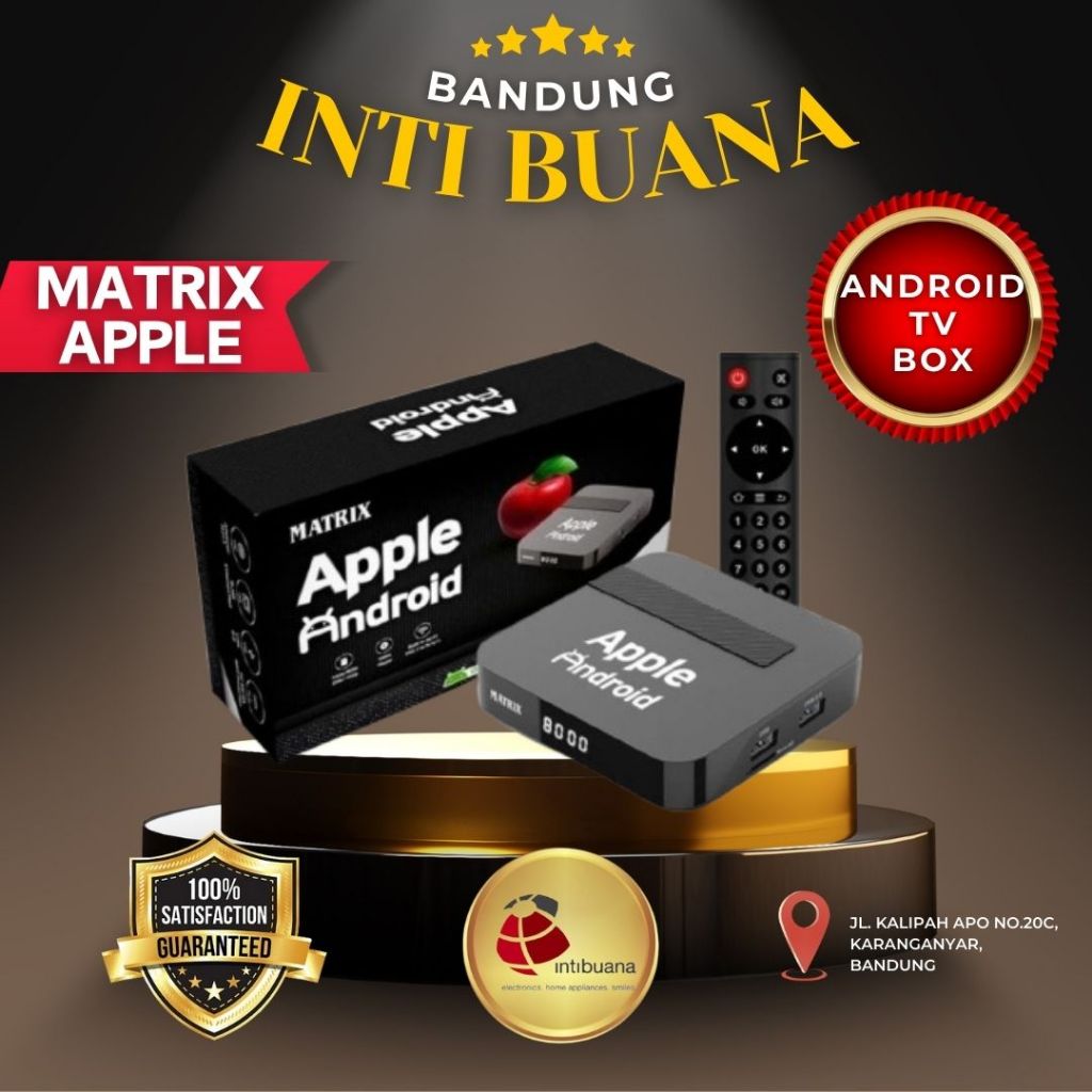 Jual MATRIX Apple Android TV Box – Ubah TV biasa jadi Smart Android TV ...