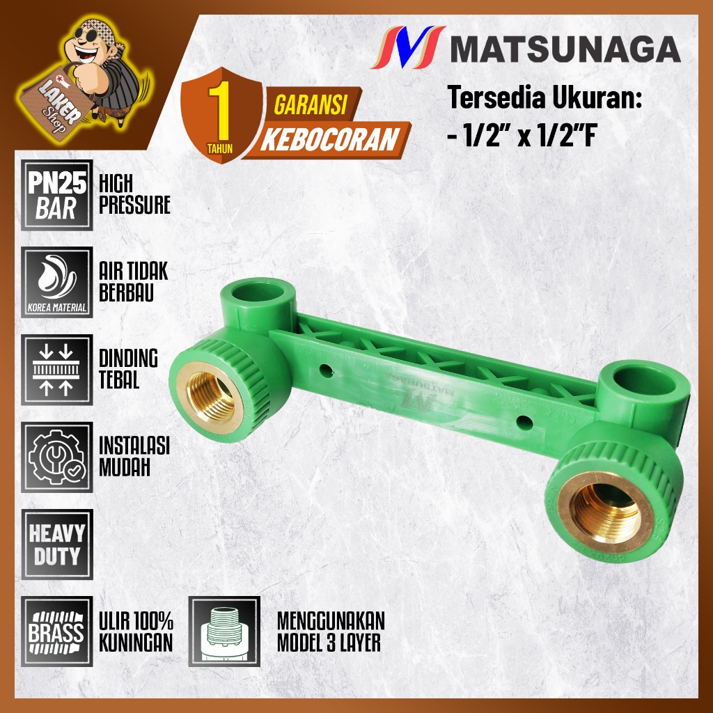 Jual Matsunaga Sambungan Keran Mixer PPR | Shopee Indonesia