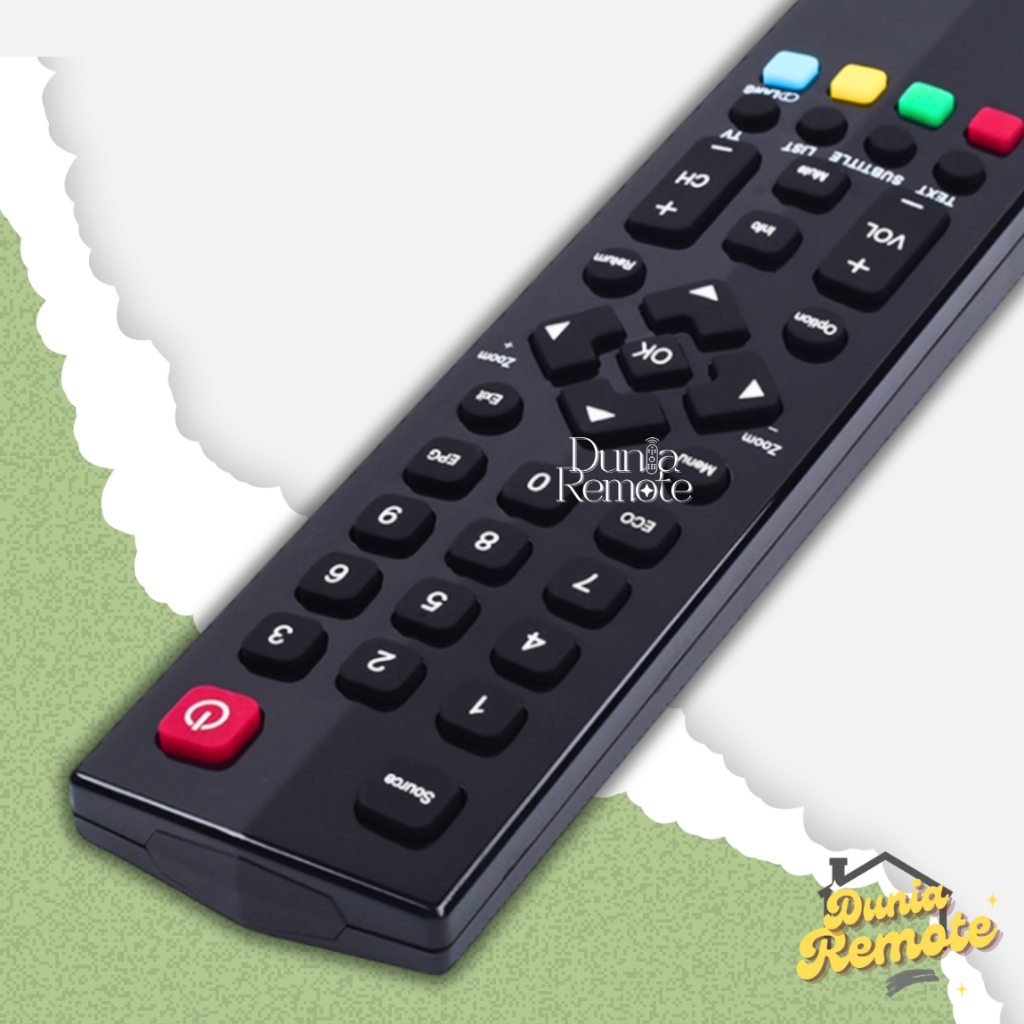 Jual Remote TCL TV LED LCD 32B3 FHD Digital TV / DVB T2 40B3 32B3 Seri ...