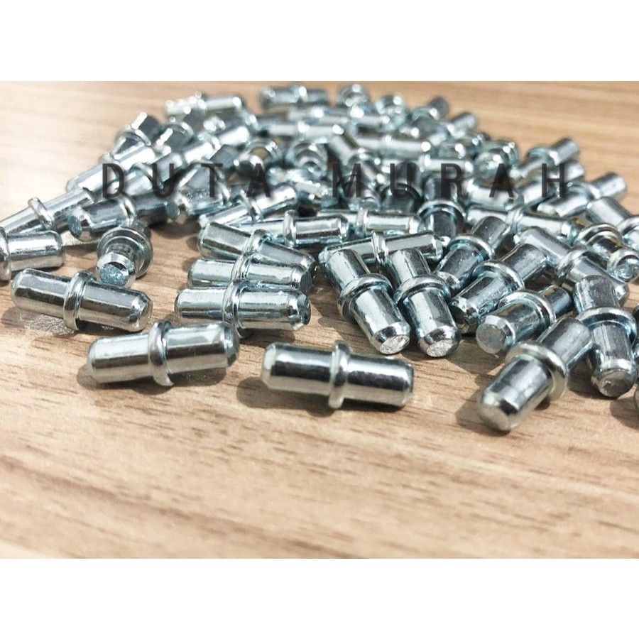 Jual PIN AMBALAN DUPLO RAK LEMARI 4MM X 16MM /25 BIJI | Shopee Indonesia